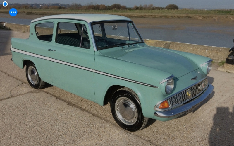 Classic Ford Anglia Cars for Sale | CCFS
